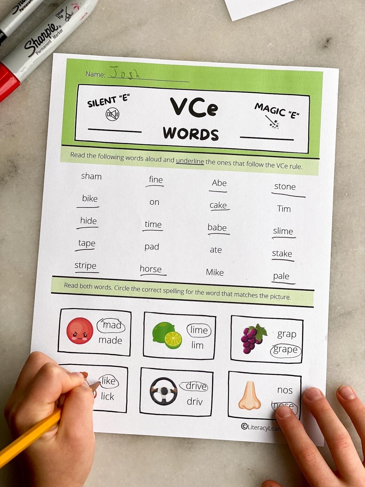 Silent E Worksheets Free Printables Literacy Learn Silent E Worksheets Free Printables Literacy Learn
