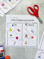 Beginning Sounds Cut & Paste Worksheets - Literacy Learn