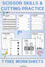 Scissor Skills & Cutting Practice: 7 Free Printables - Literacy Learn