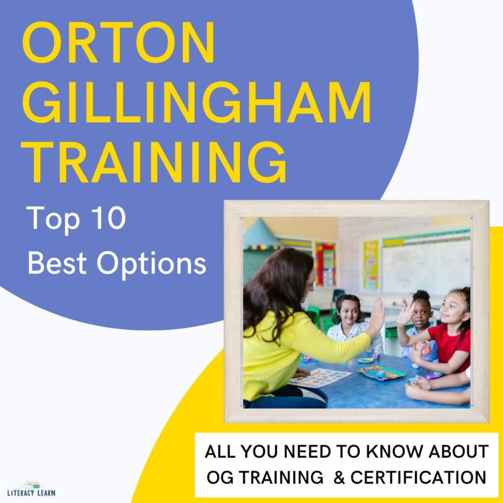 Orton Gillingham Training The BEST Options In 2023 Literacy Learn