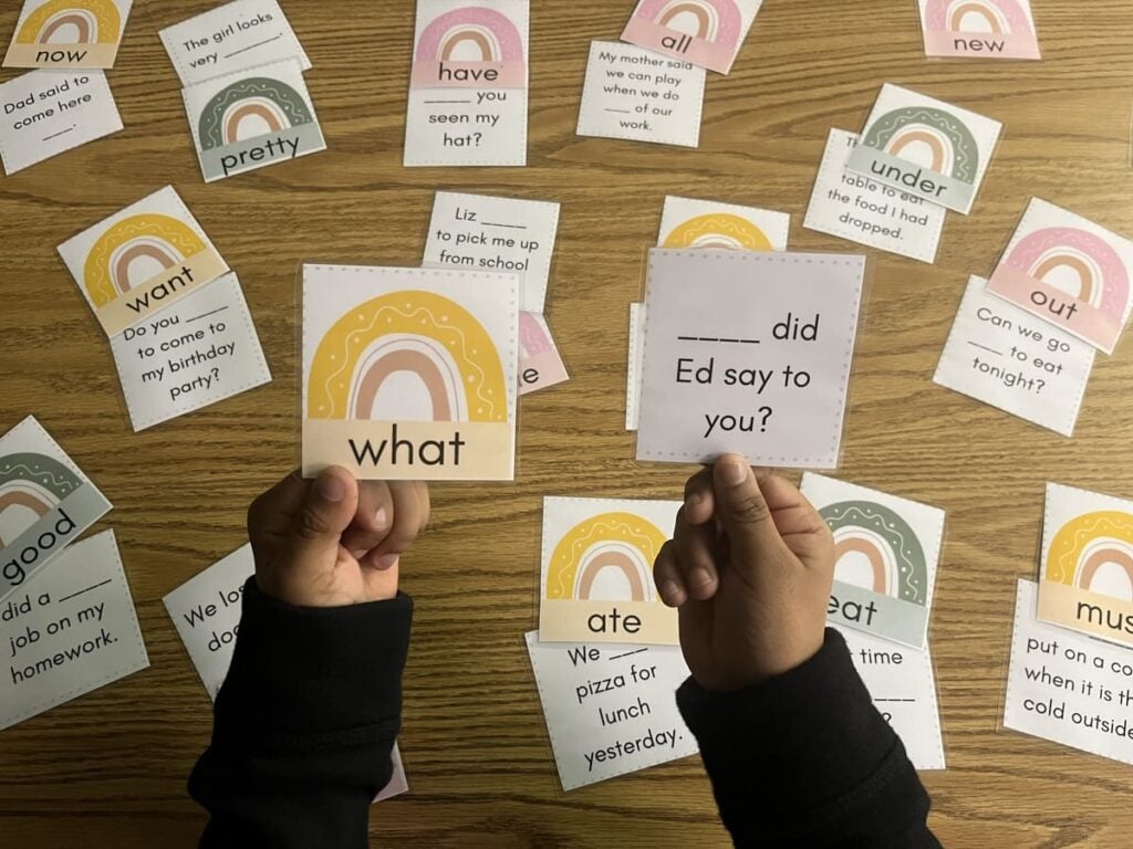 Free High-Frequency Words Game with Dolch Primer Words - Literacy Learn