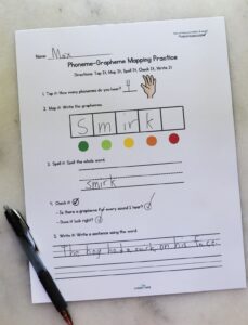 All About Orthographic Mapping + FREE Worksheets - Literacy Learn