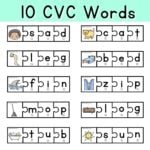 CVC Build a Word Puzzles - Free Printables - Literacy Learn