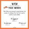 84 VCV Words & Word Lists: Free Printables - Literacy Learn