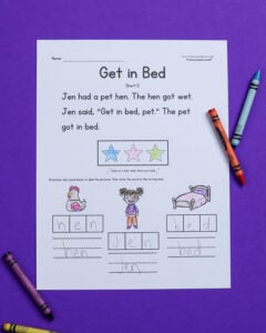 Free CVC Word Decodable Stories for Reading & Spelling - Literacy Learn