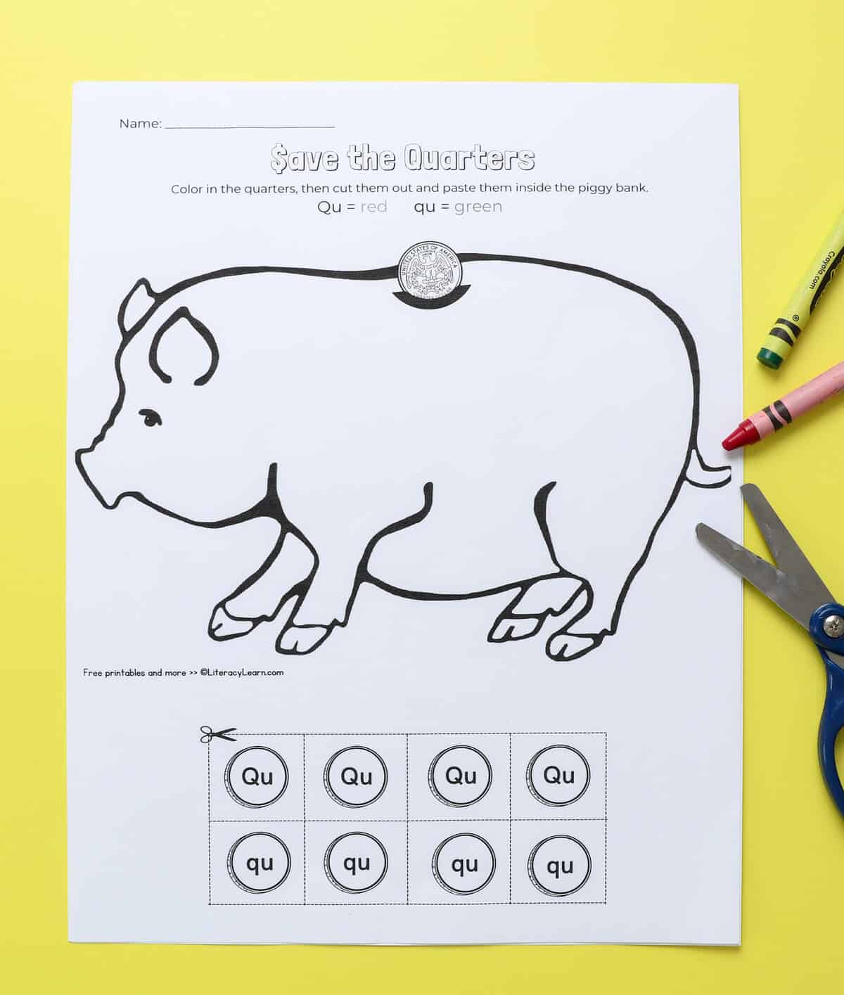 11 Letter Q Worksheets - Free Printables! - Literacy Learn