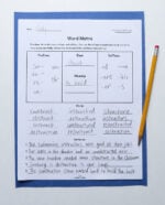 Word Matrix: Free Customizable Template - Literacy Learn