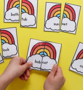 Decodable Compound Word Puzzles - FREE Printables! - Literacy Learn