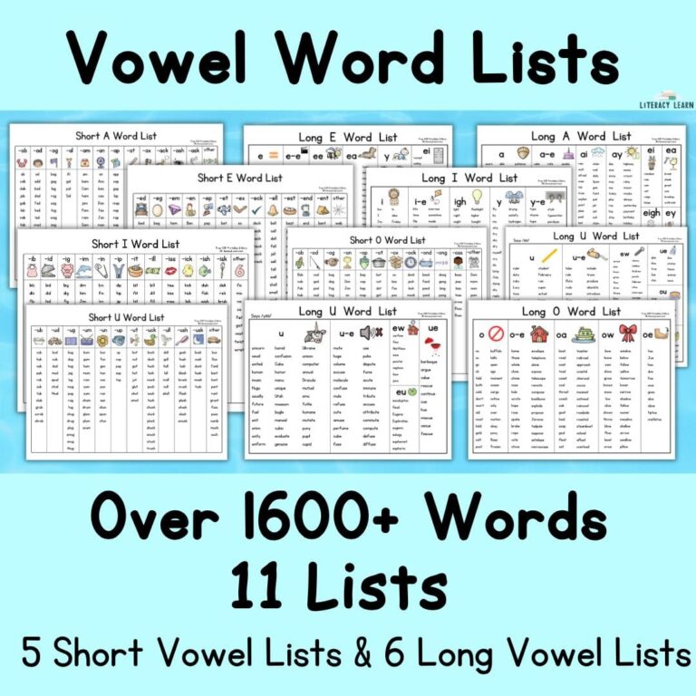 Long I Worksheets: 4 Free Printables - Literacy Learn