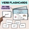 Verbs Flashcards - 100 + FREE Printables - Literacy Learn