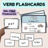 Verbs Flashcards - 100 + FREE Printables - Literacy Learn