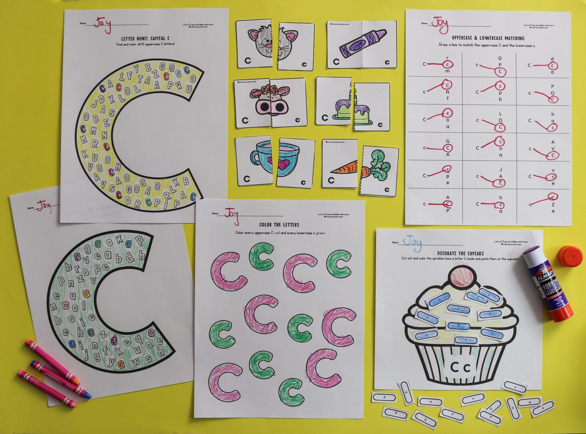 Letter C Worksheets - 10 FREE Printables! - Literacy Learn