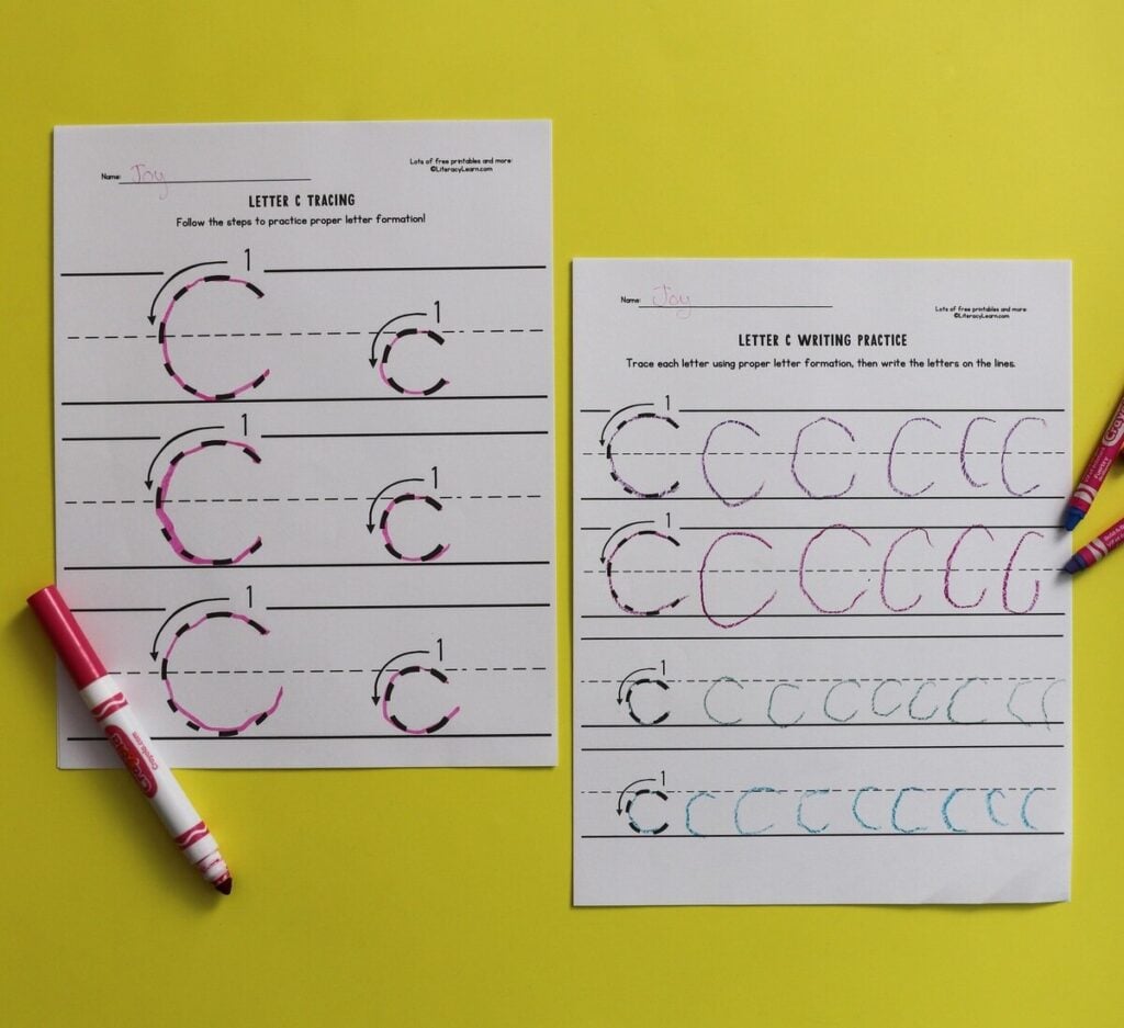 Letter C Worksheets - 10 FREE Printables! - Literacy Learn