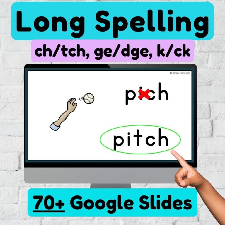 Ch vs TCH Spelling Rule + 5 FREE Worksheets - Literacy Learn