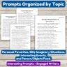 80+ Descriptive Writing Topic Prompts - FREE Printables - Literacy Learn
